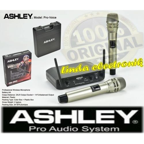 Jual Mic wireless ASHLEY PRO VOICE (ORIGINAL) - Jakarta Barat - Linda ...