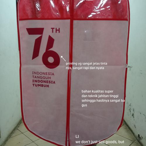 Jual cover jas pria 76 tahun indonesia merdeka - Jakarta Barat - label ...