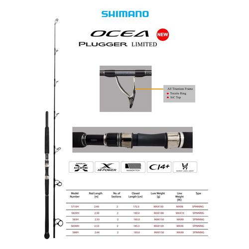 Jual Joran SHIMANO 2021 OCEA PLUGGER LIMITED S83H - Garansi Resmi Shimano - Jakarta Barat - HW ...