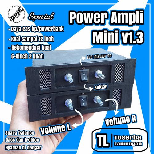 Jual Power Ampli Amplifier Mini 5volt Stereo 2Channel Cocok Buat Sound ...