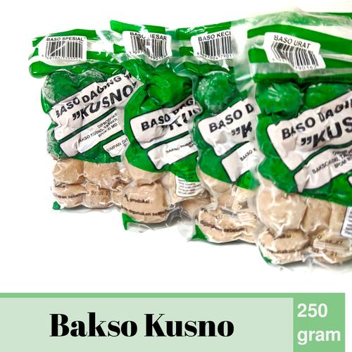 Jual Bakso Kusno 250 Gram bakso daging sapi halal - besar 250gram ...