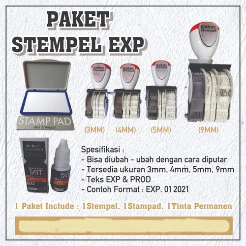 Jual Jual Paket Stempel EXP Stempel EXP Date Stempel Kode Produksi ...