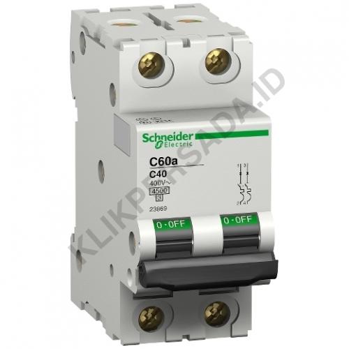 Jual 23866 - Miniature Circuit Breaker (MCB) 2P-C20A Schneider ...