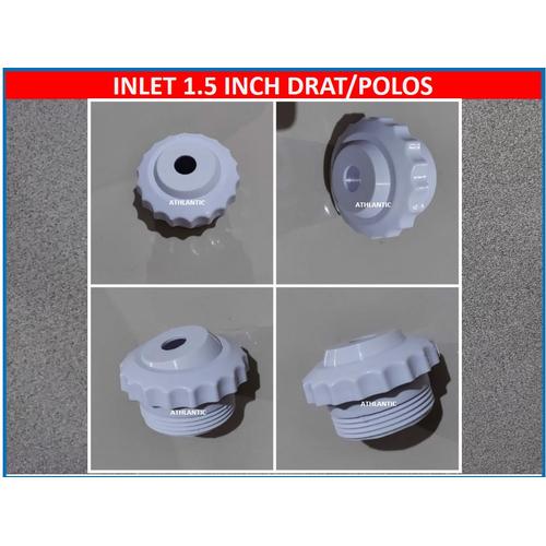 Jual wall inlet fitting kolam renang / Nozel fitting / inlet 1.5 inch ...