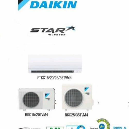 Jual AC SPLIT DAIKIN STAR INVERTER ½ PK STKC15TV / FTKC15TV - Kota ...