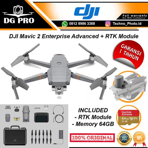 Jual Drone DJI Mavic 2 Enterprise Advanced Plus RTK Module Original ...