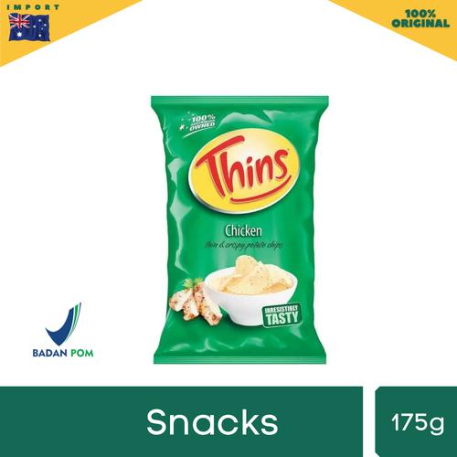 Jual Thins potato chips Australia 175 gr - Cheese Onion - Jakarta Timur ...