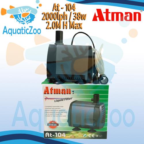 Jual Atman Power Head AT104 AT-104 AT 104 2000 PowerHead Filter Pompa ...