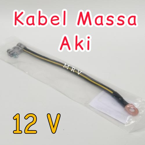 Jual KABEL MASSA AKI MOBIL JENIS SKUN & KEPALA AKI NS40 12V 30CM - Kab ...