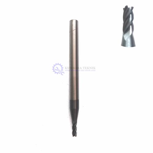 Jual MATA BOR ENDMILL | ENDMILL CARBIDE | END MILL 2mm x 4mm x 50mm ...
