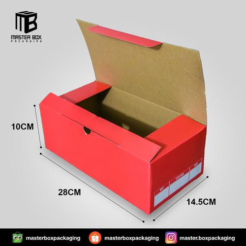 Jual Box packaging / Kardus sepatu sandal uk 28 x 14.5 x 10 cm - Kab ...