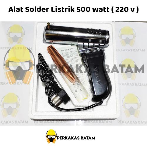 Jual Alat Patri 500 Watt - Soldering Iron - Solder Listrik Gagang Kayu ...