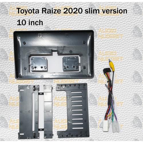 Jual Frame head unit android Toyota Raize 2020 slim version 10 inch ...