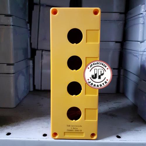Jual Control Box 4 Lubang/Box Kontrol 22mm 4 Lubang - Putih - Jakarta ...
