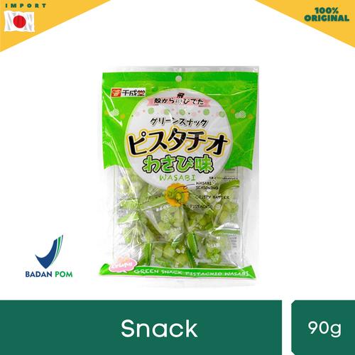 Jual Sennarido Green Snack Pistachios Wasabi Cemilan Kacang Jepang ...