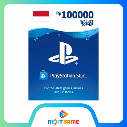 Jual PSN Card Playstation Network Wallet 100K 100rb 100000 Region ...