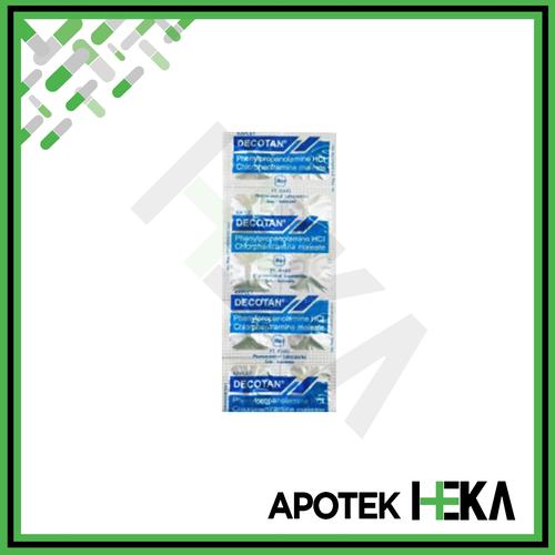 Jual Decotan Kaplet Strip isi 10 Tablet - Obat Flu dan Pilek - Kota ...