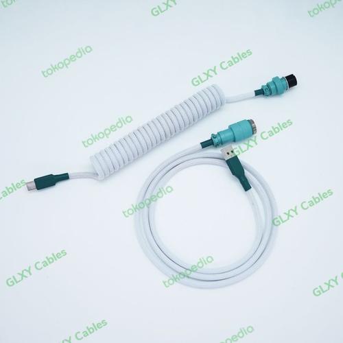 Jual GMK BOTANICAL - Custom coiled USB Type-C Mechanical keyboard ...