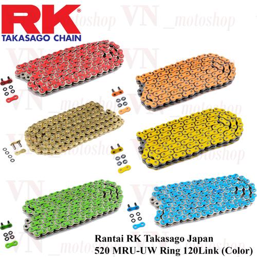 Jual Rantai RKJ Chain 520 MRU UW-Ring 124L Ninja 250 ER6 Z250 R25 MT25 ...