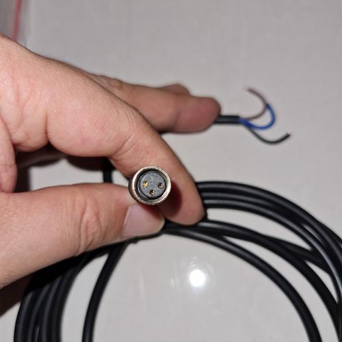 Jual Kabel connector konektor proximity sensor M8 3Pin straight 2m sick ...