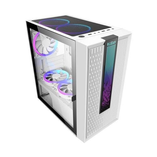 Jual CASING PCCOOLER / PC COOLER Platinum LM200 MESH RGB - mATX WHITE ...