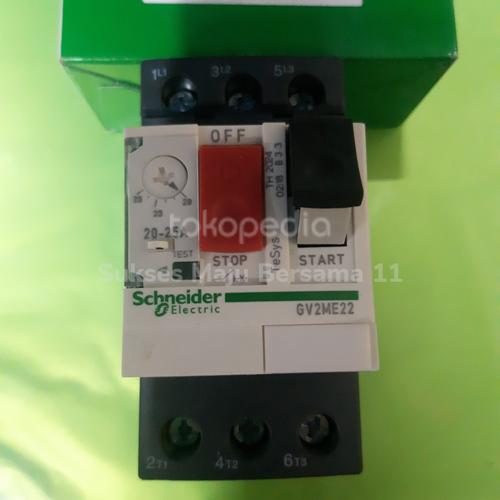 Jual Motor Circuit Breaker GV2ME22 Schneider 20-25A - Jakarta Pusat ...