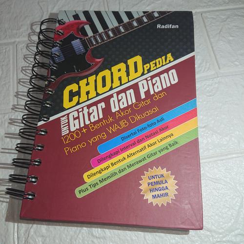 Jual Buku Chordpedia Untuk Gitar dan Piano - Jakarta Timur - Warung ...