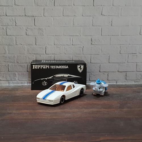 Jual Tomica Ferrari Testarossa KTMC Putih Strip Biru made in Japan ...