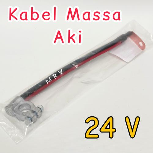 Jual KABEL MASSA AKI MOBIL JENIS SKUN & KEPALA AKI NS50 24V 30CM - Kab. Tangerang - MRV Olshop ...
