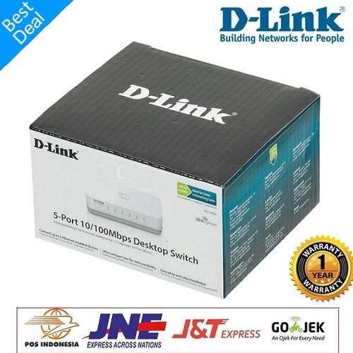Jual Switch HUB D-Link 5 Port DES-1005C 100mbps - DES1005C 5Port ...