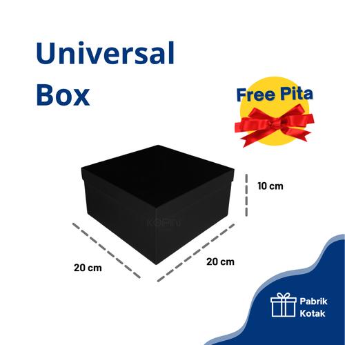 Jual Kotak Kado - Box Hampers - Universal Box - S, Hitam - Kab ...