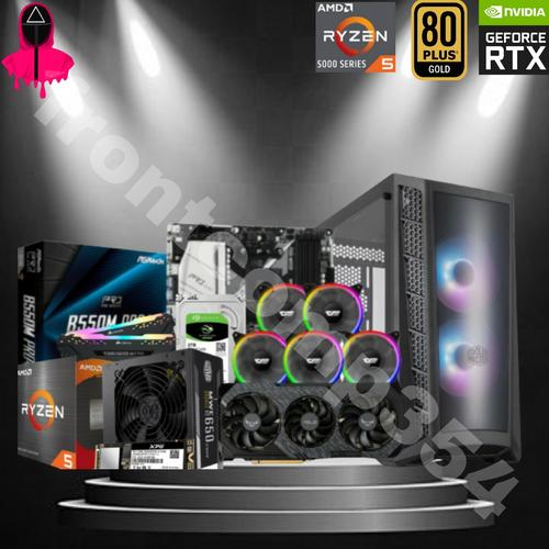 Jual PC Gaming Rakitan | Ryzen 5 5600X| RTX 3060 |16GB RAM3200mhz RGB ...