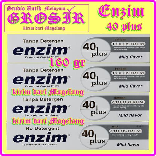 Jual ENZIM 40 PLUS 160 gr - 27600- PASTA GIGI ENZIM 40 PLUS - ODOL ...