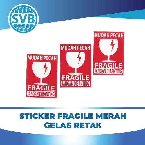 Jual STIKER FRAGILE, STICKER FRAGILE, FRAGILE, STIKER, POTRAIT / SATUAN ...