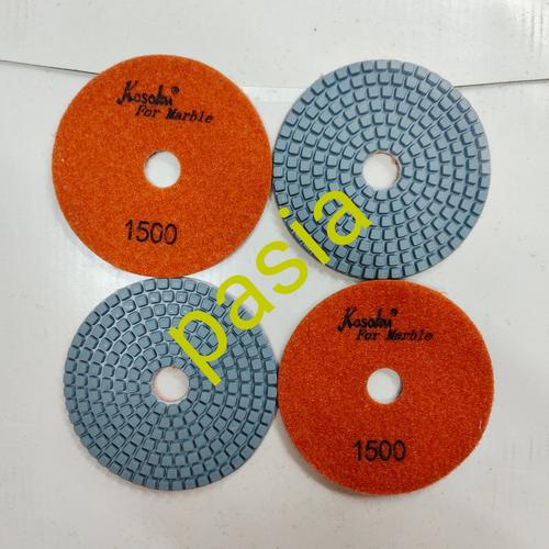 Jual Polishing Diamond Pad 4" Grit 1500 TOKYO KOSOKU poles marmer ...