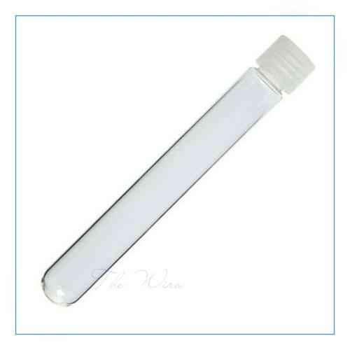 Jual Tabung Reaksi Kaca diameter 16 mm, panjang 160 mm, dengan tutup ...