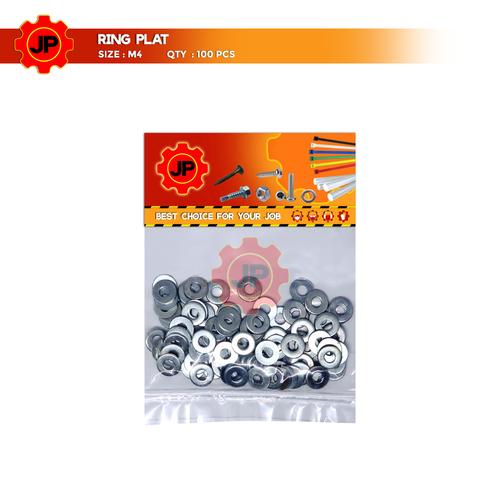 Jual RING PLAT M 4 - RING PLAT BAUT M4 ISI 100 PCS - Kota Cirebon ...
