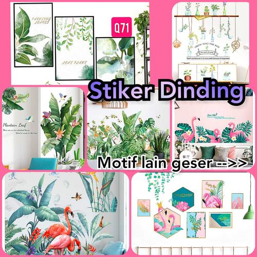 Jual WALLSTICKER STICKER STIKER DINDING DAUN POHON PINTU KACA KAMAR ...