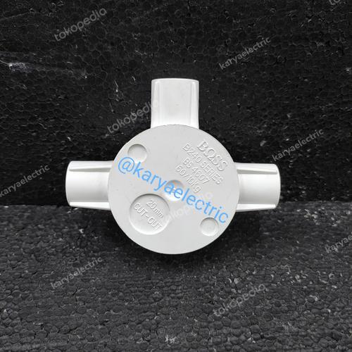 Jual TDUS TEDUS T DUS TDOOS BOSS CABANG 3 TEBAL 20MM PUTIH ORIGINAL ...