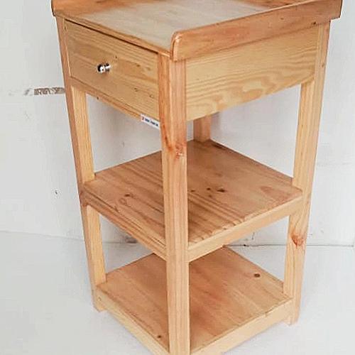 Jual Meja Kayu Dispenser/Galon + Laci Model 3 Susun - Full Hitam, 1 ...