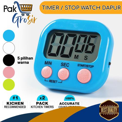 Jual DIGITAL KITCHEN TIMER MASAK MAGNET JAM ALARM STOPWATCH ALAT DAPUR ...