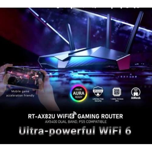 Jual Asus RT-AX82U AX82 WiFi 6 Dual Band Wi-Fi AX5400 Gaming Router ...