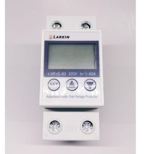 Jual Larkin Digital OVR 1 Phase - Over Voltage / Under Voltage LVR1S-63 ...