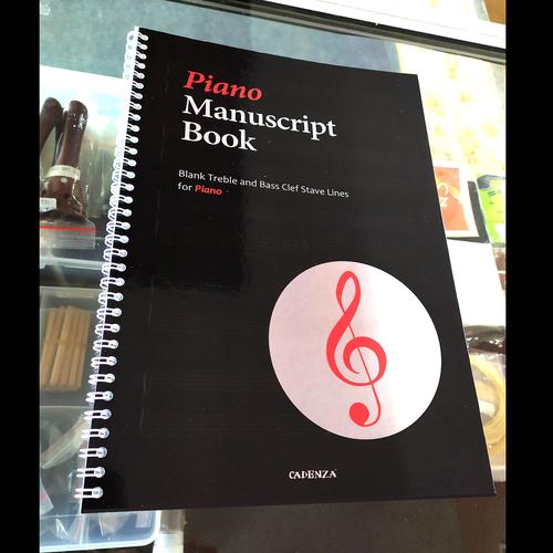 Jual Buku Tulis Musik Garis Lima 5 - Manuscript Book - Piano Format ...