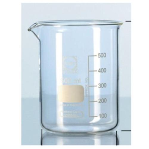 Jual BEAKER GLASS 100ml Ø42xH60mm Low form Gelas Kimia Gelas Piala ...