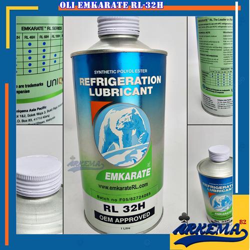 Jual OLI EMKARATE RL32H 1 LITER | OLI COMPRESSOR RL32 H | REFRIGERANT ...