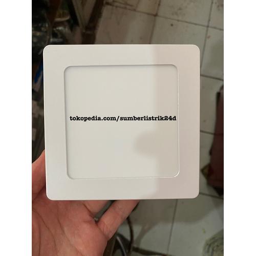 Jual Lampu led outbow 6watt kotak bulat 6w 6 w watt outbo luar plafon ...