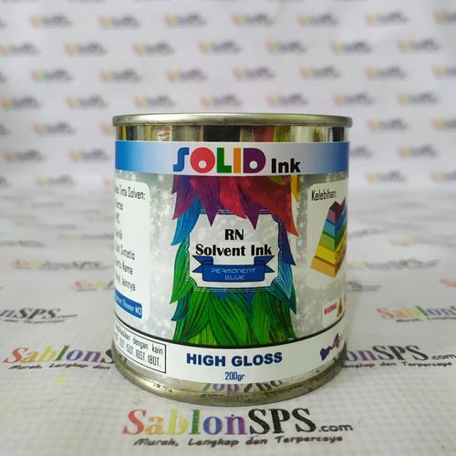 Jual TINTA SABLON PVC SOLVENT BASED 200 gr PERMANENT BLUE - Jakarta ...