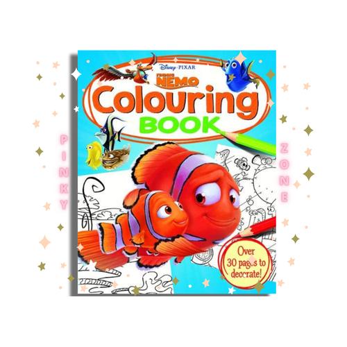 Jual Colouring Book: Disney Pixar Finding Nemo - Over 30 Pages to ...