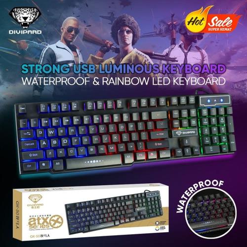 Jual DIVIPARD GK-50 KEYBOARD GAMING - Jakarta Pusat - MusicCenter ...
